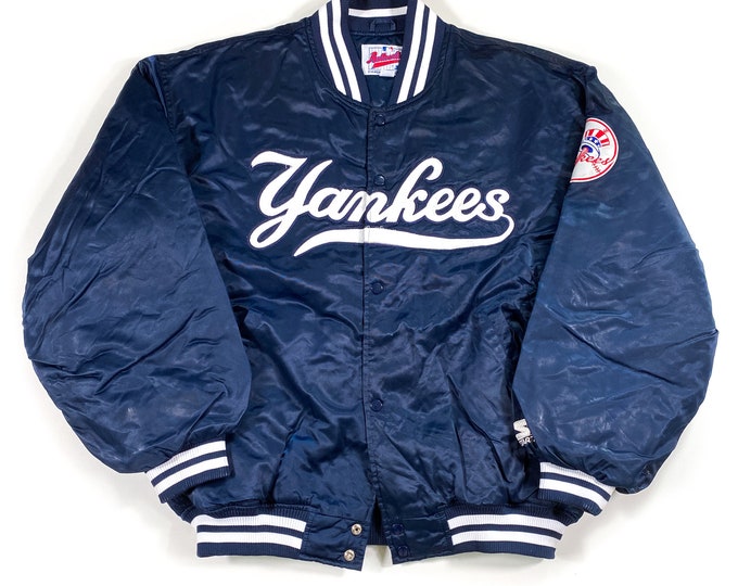 Vintage Yankees Starter Jacket 90s Yankees Jacket Vintage Yankees Coat ...