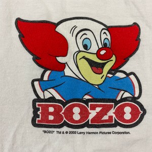 Vintage Bozo Shirt 90s Bozo the Clown Tshirt Vintage Bozo Clown Shirt ...