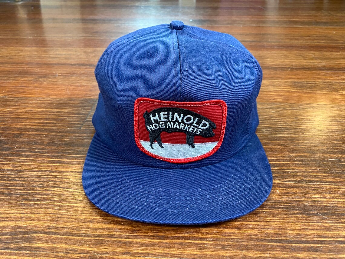 Vintage Heinold Hogs hat 80s heinold hog market hat vintage | Etsy