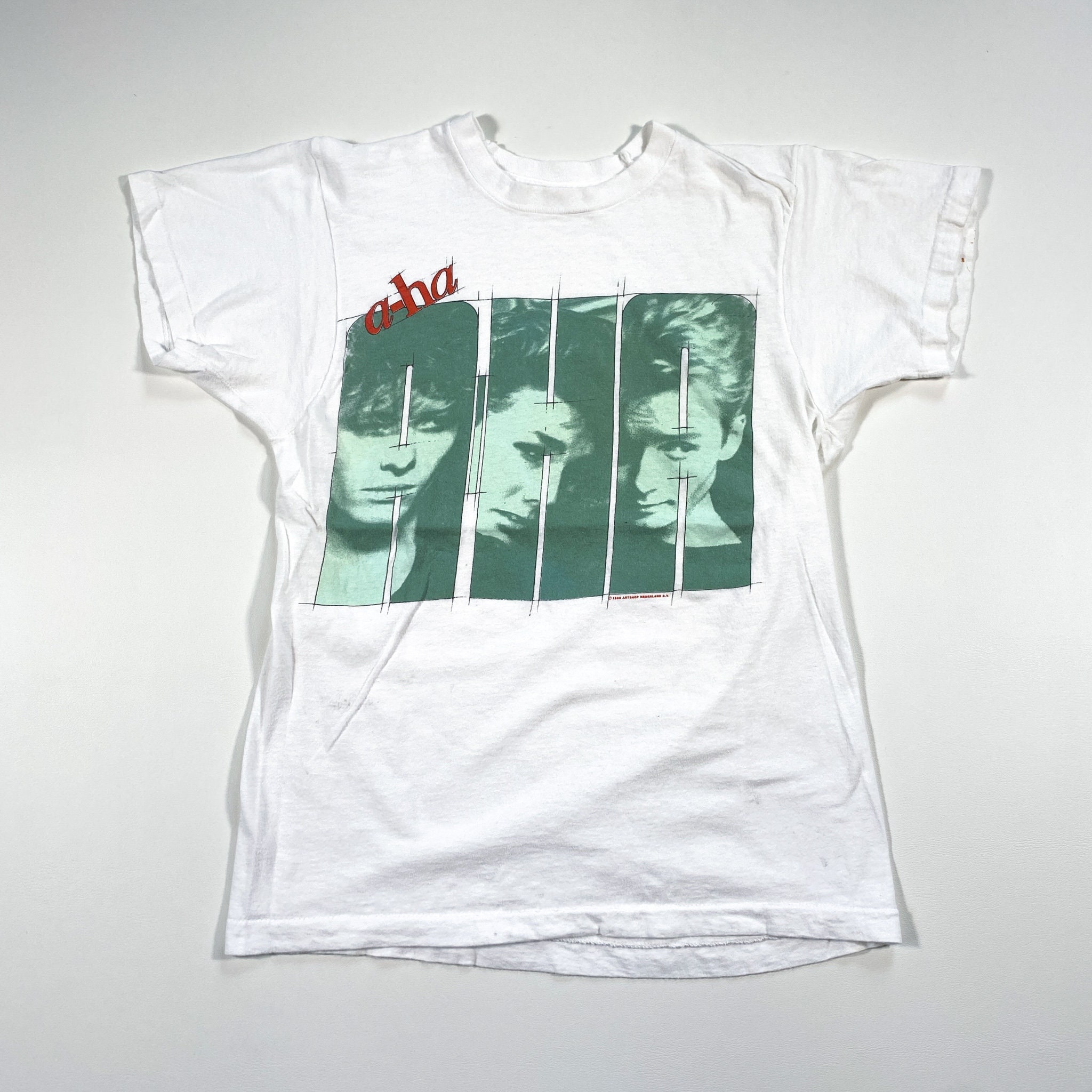 Vintage Aha Band Shirt 80s a-ha tour shirt 1985 a-ha tshirt | Etsy