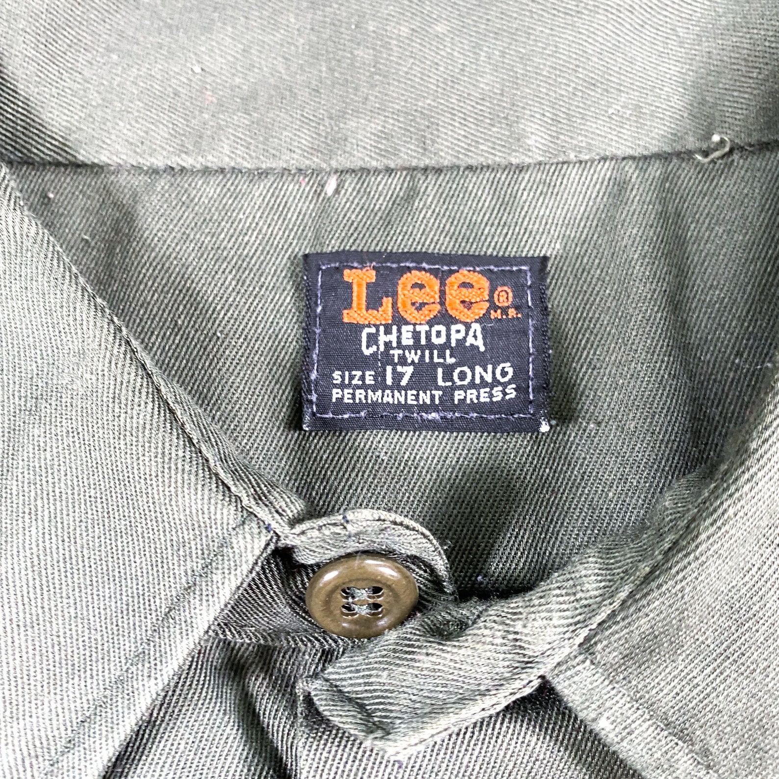 Vintage LEE Chetopa Twill Shirt 70s Lee Shirt 80s Lee Chetopa | Etsy