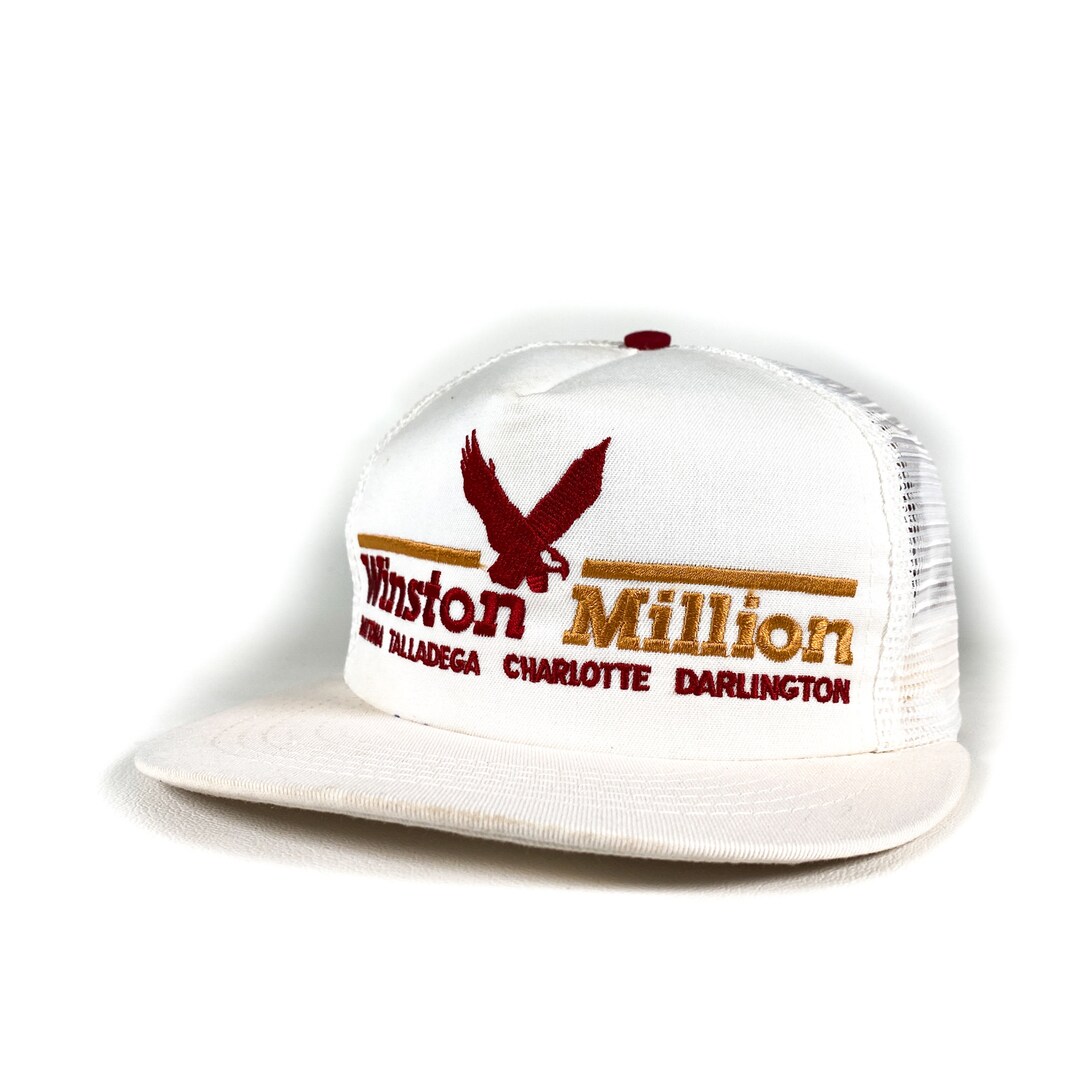 Vintage Winston Million Hat 80s Winston Million Trucker Hat Made in Usa ...
