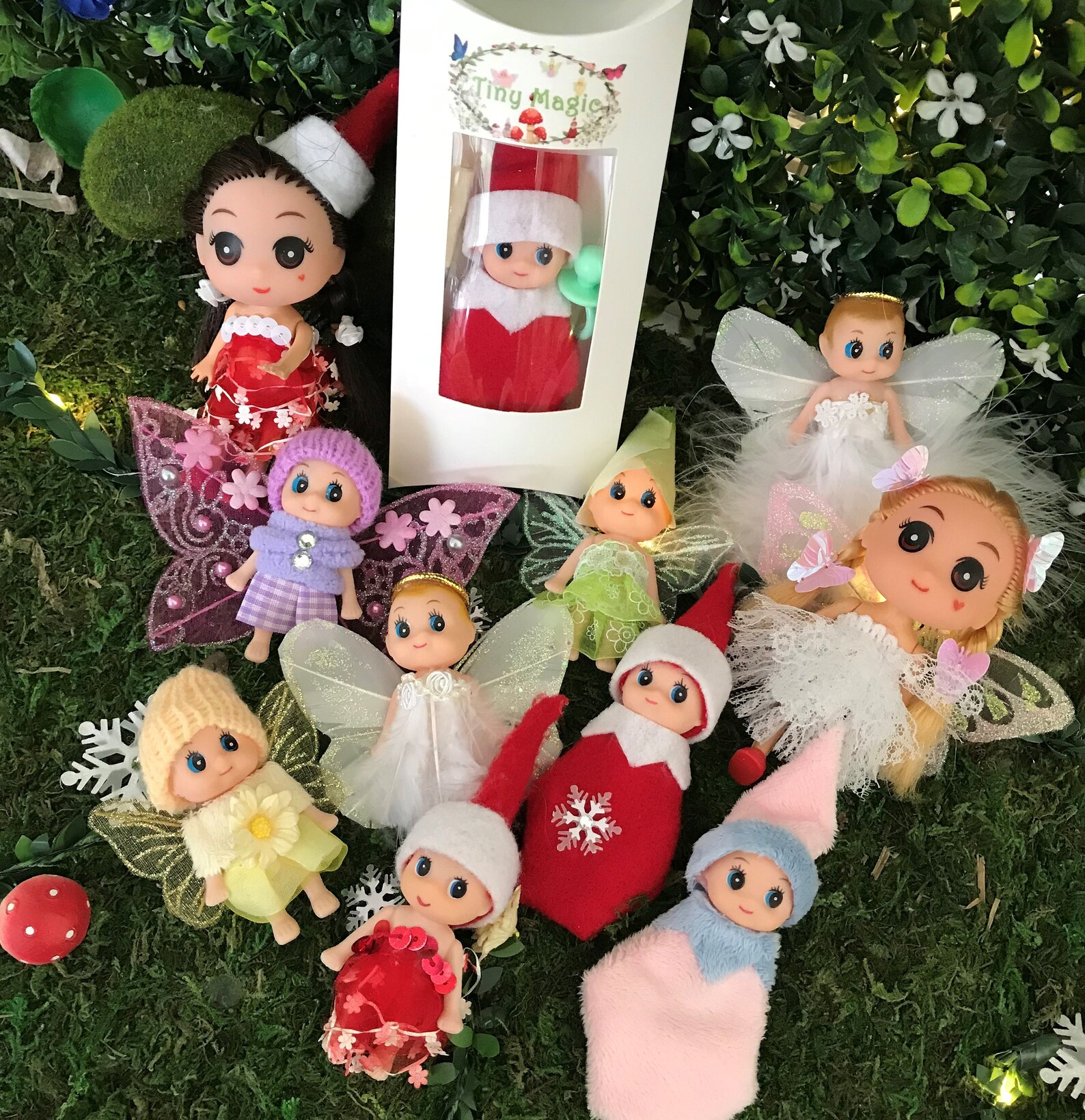 Baby elf Elf baby girl Hope baby Elf Christmas Elf | Etsy