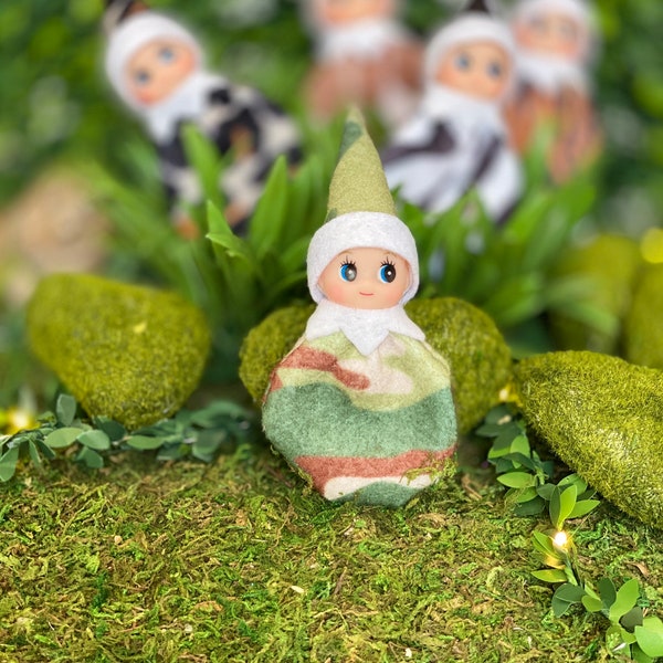 Camouflage Elf on a Shelf - Etsy