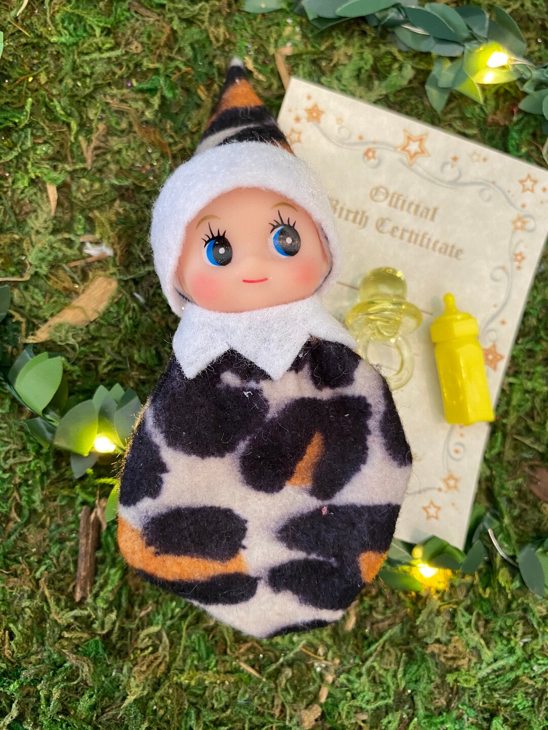 Baby Elf Animal Print - Etsy