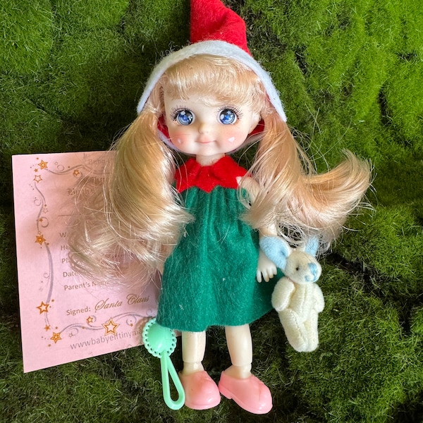 Blonde Elf on the Shelf - Etsy