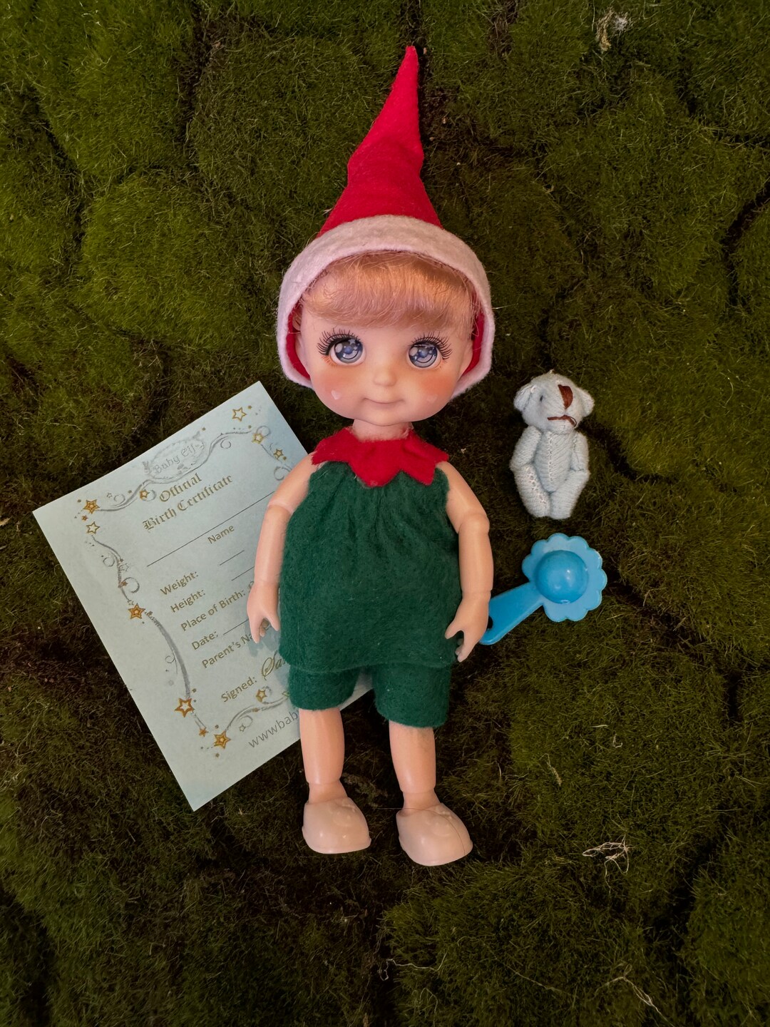 Baby Elf Blond Boy - Etsy