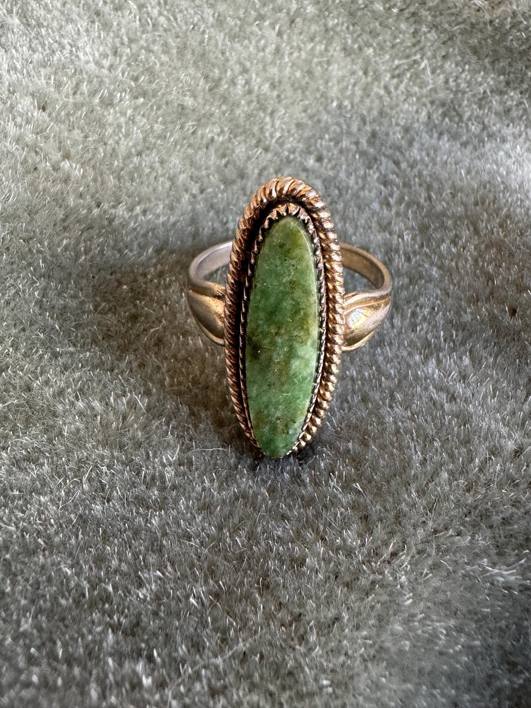 Vintage Pacific Jewelry Company JP Sterling Nephrite Jade Ring, Pacific ...