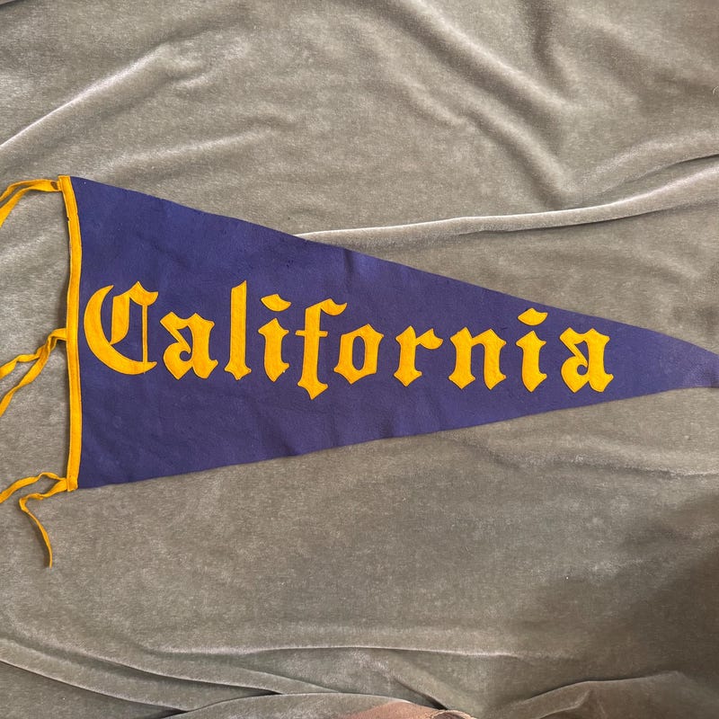 California Pennant - Etsy