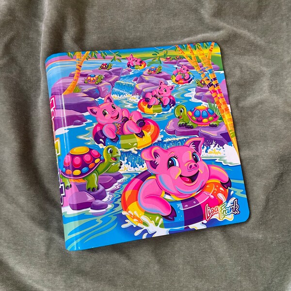 Lisa Frank Binder - Etsy