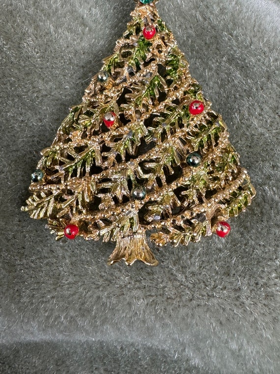 Vintage Christmas tree pin, Gerry's Christmas tree pi… - Gem