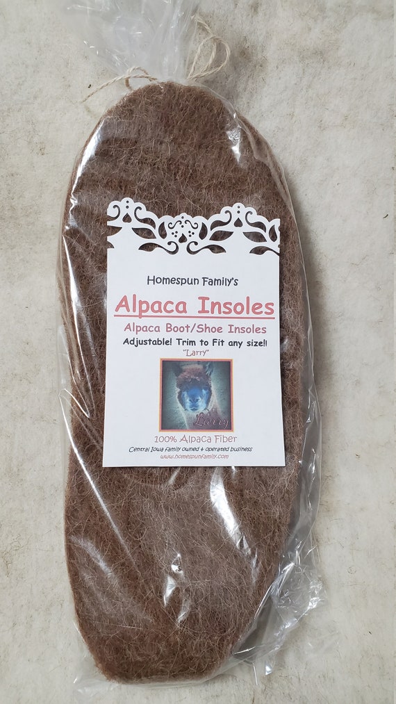 Alpaca Insoles Boot/shoe Adjustable Alpaca Insoles One Size | Etsy