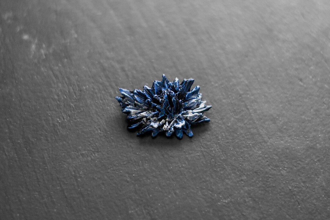 Cornflower Brooch, Blue Brooch, Cornflower Pin, Polymer Clay Pin ...