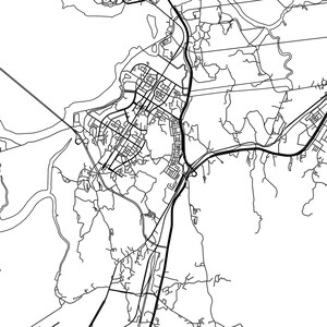 Navi Mumbai Map Print | Map of Navi Mumbai India | Digital Download - Etsy