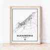 Burgeo Map Print | Map of Burgeo Newfoundland | Black & White | Digital ...