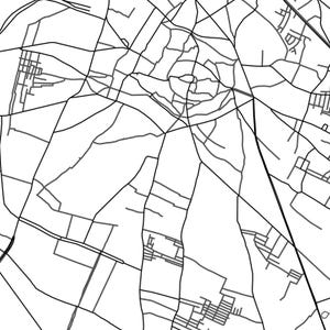 Meerut Map Print | Map of Meerut India | Digital Download - Etsy