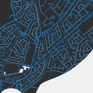 Napier Kiwi Map Print Map of Napier New Zealand Digital Download - Etsy