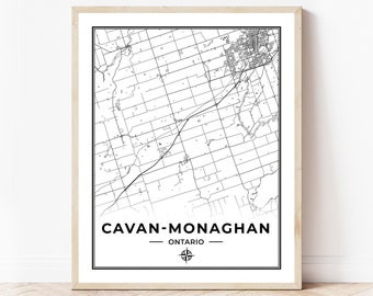 Monaghan Map - Etsy