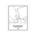 Pugwash Map Print Map of Pugwash Nova Scotia Black & White Digital ...
