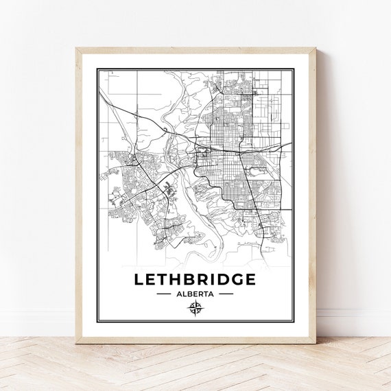Lethbridge Map
