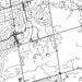 Aurora Map Print | Map of Aurora Ontario | Black & White | Digital ...