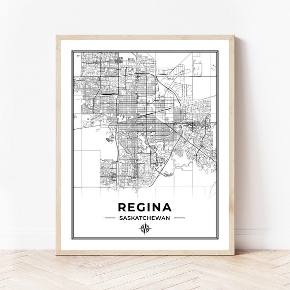 City Of Regina Map