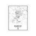 Ranchi Map Print | Map of Ranchi India | Digital Download - Etsy
