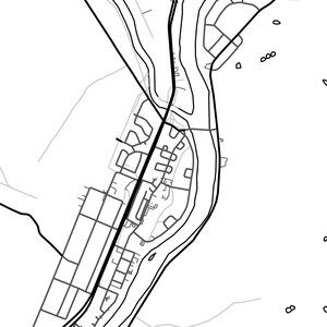 Hay River Map Print Map of Hay River Northwest Territories - Etsy Canada