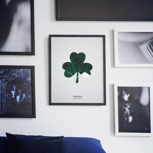 Marino Shamrock Map Print | Map of Marino Ireland | Digital Download - Etsy