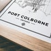 Port Colborne Map Print | Map of Port Colborne Ontario | Black & White ...