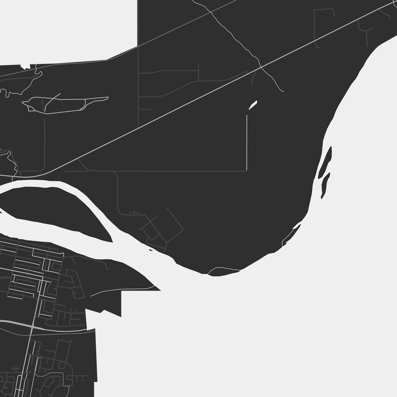Prince Albert Heritage Map Print | Map of Prince Albert Saskatchewan ...