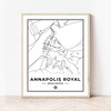 Milton Map Print | Map of Milton Ontario | Black & White | Digital ...