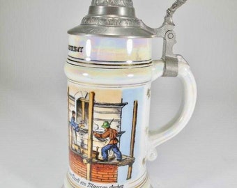 Masonic Tankard - Etsy