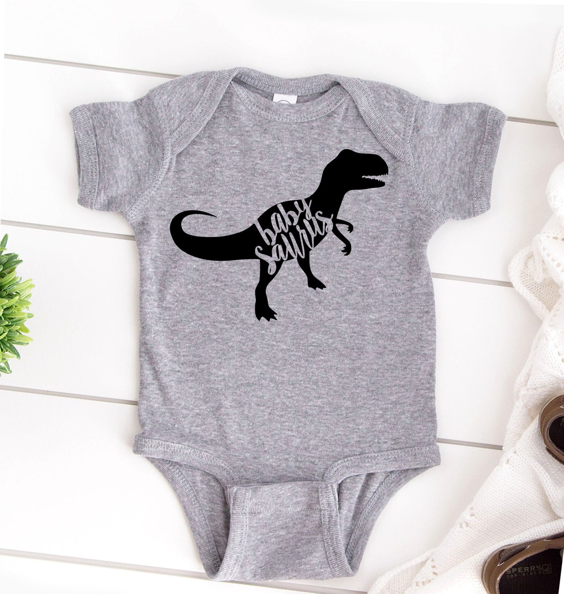 Dinosaur Shirt Babysaurus Shirt Baby Saurus Creeper - Etsy