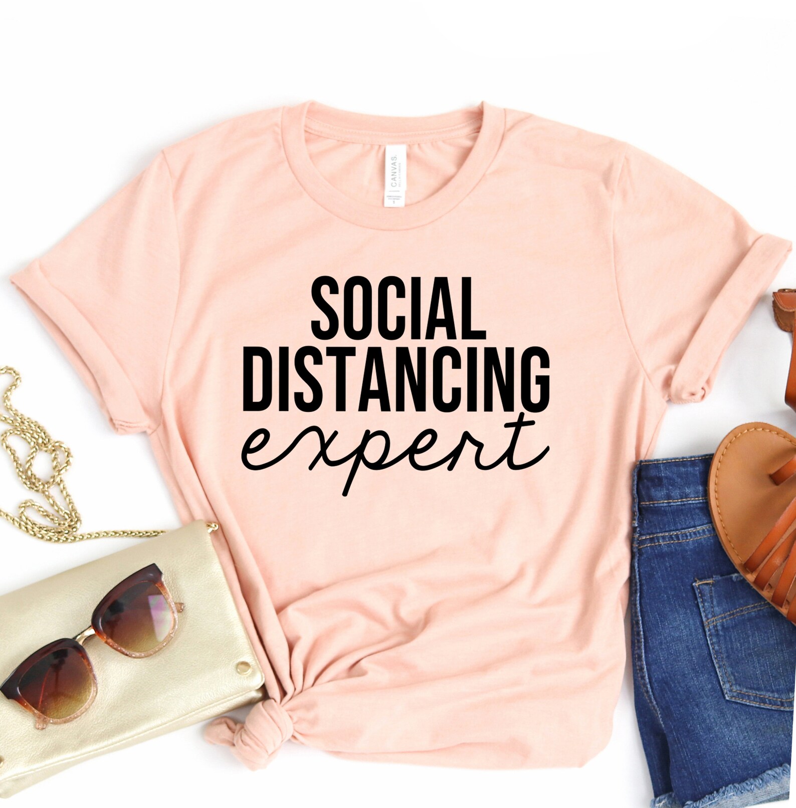 Social Distancing Expert Shirt Introvert Social Distancing - Etsy