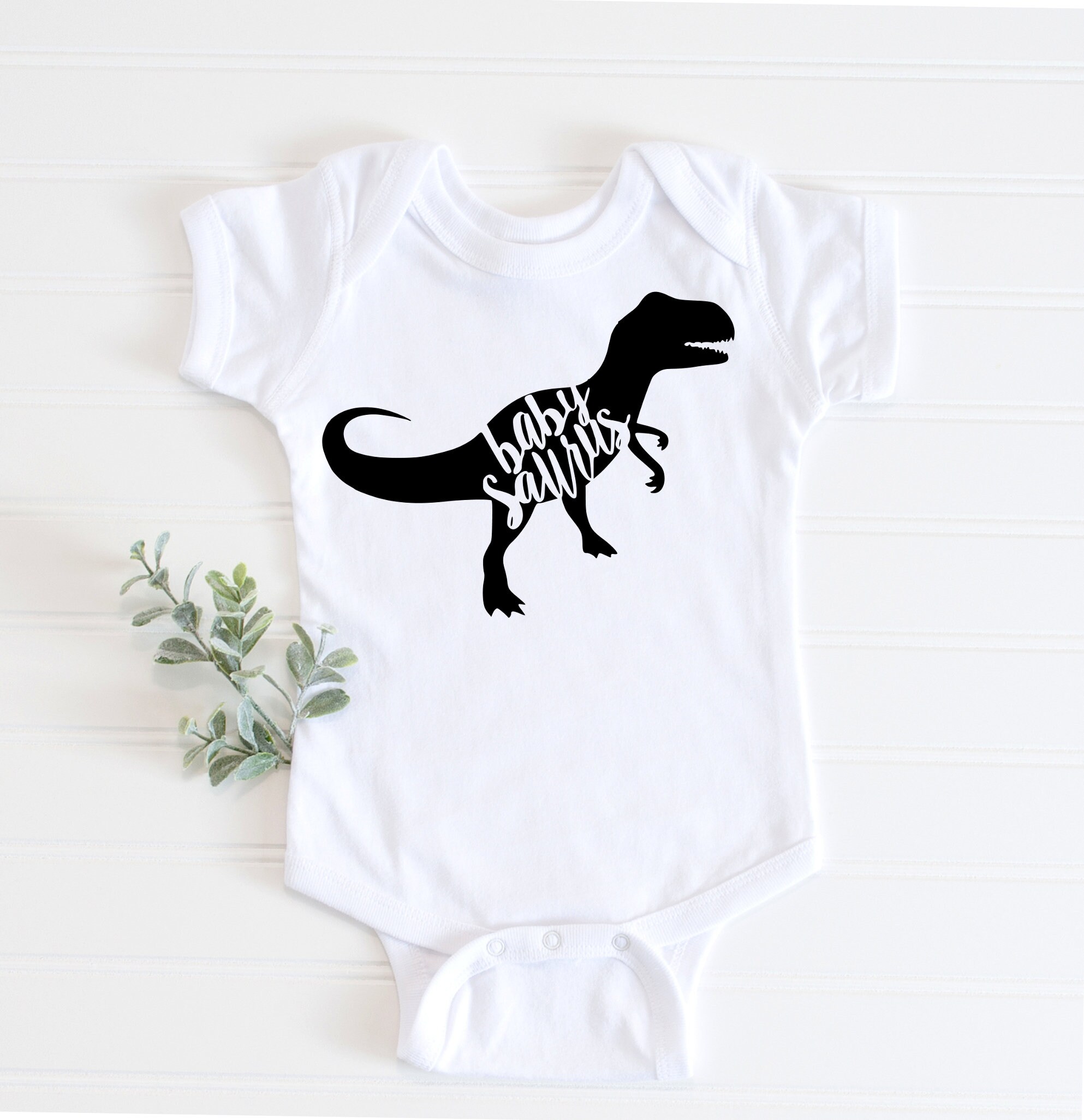 Dinosaur Shirt Babysaurus Shirt Baby Saurus Creeper - Etsy