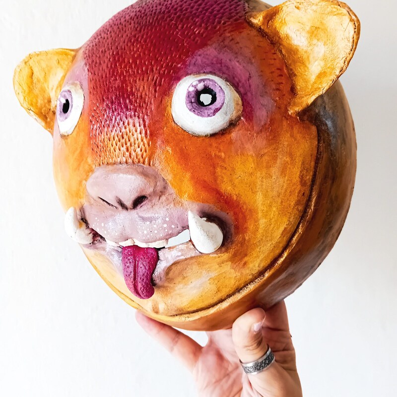 Gargoyle Mask - Etsy