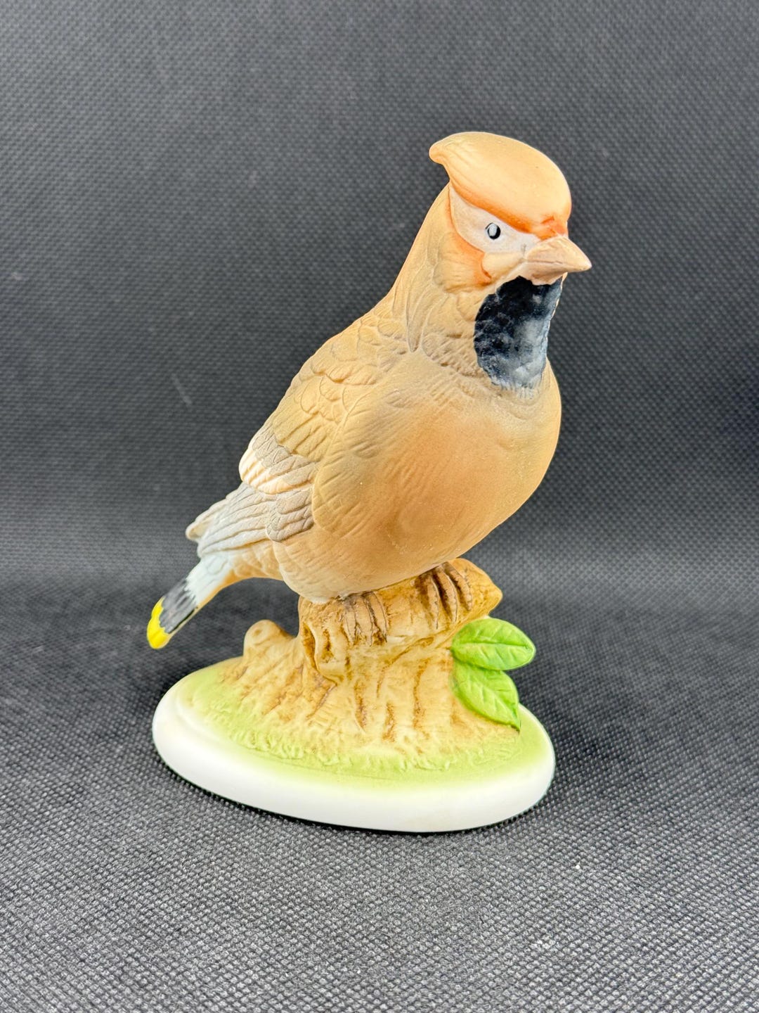Vintage Lefton Bird Figurine ‘waxwing’ KW 6609 - Etsy