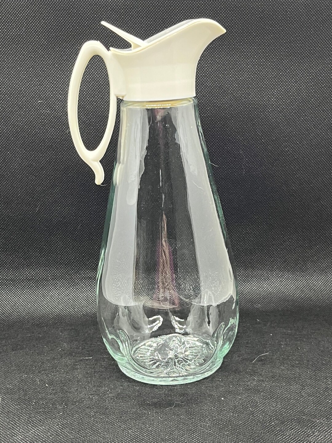 Vintage Log Cabin Glass Syrup Dispenser/syrup Bottle/vintage Syrup ...