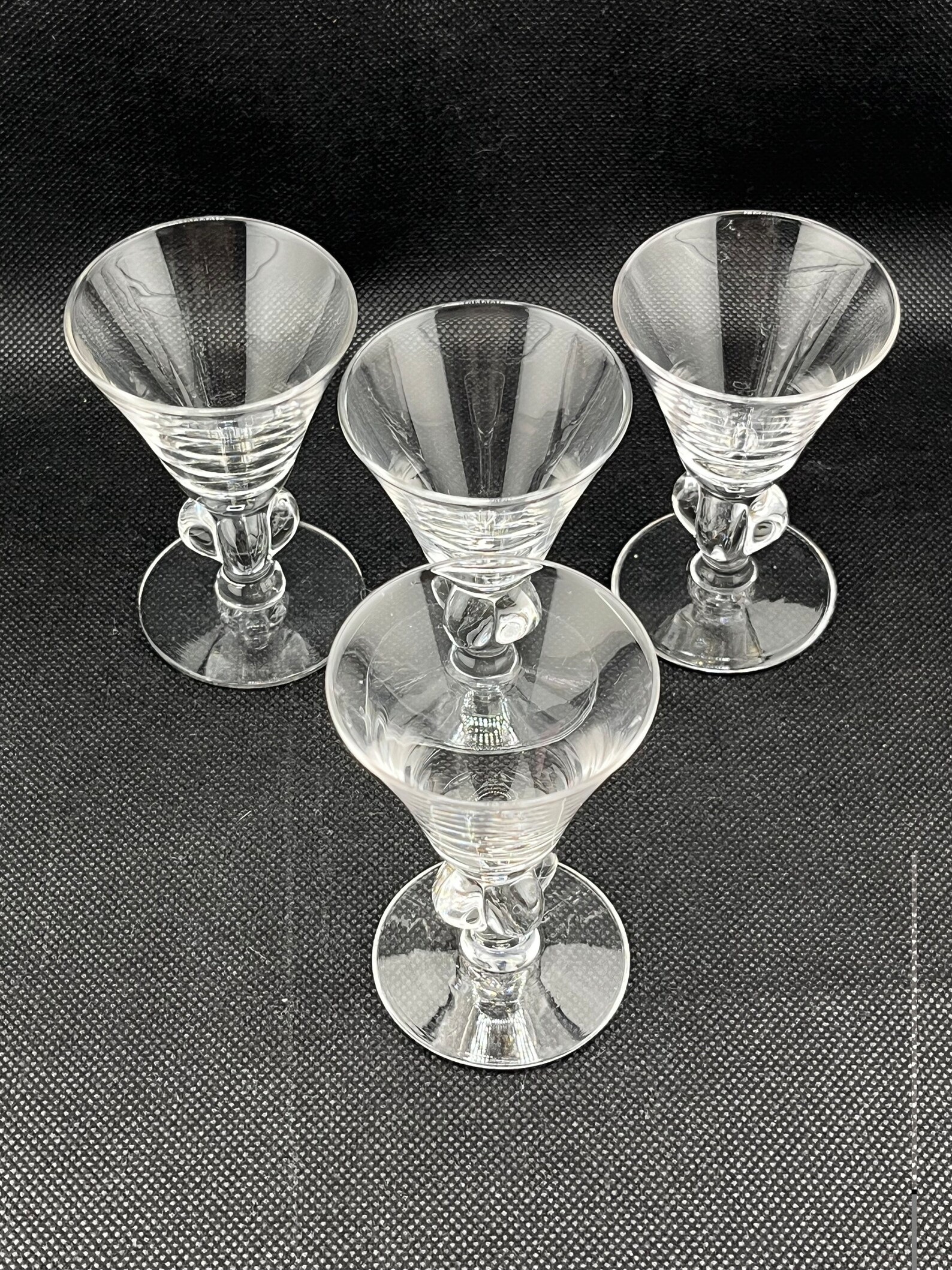 Vintage Seneca Ingrid Shot Glasses - Cordial Set of 4 - Etsy