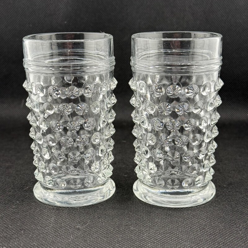 Hobnail Glassware - Etsy