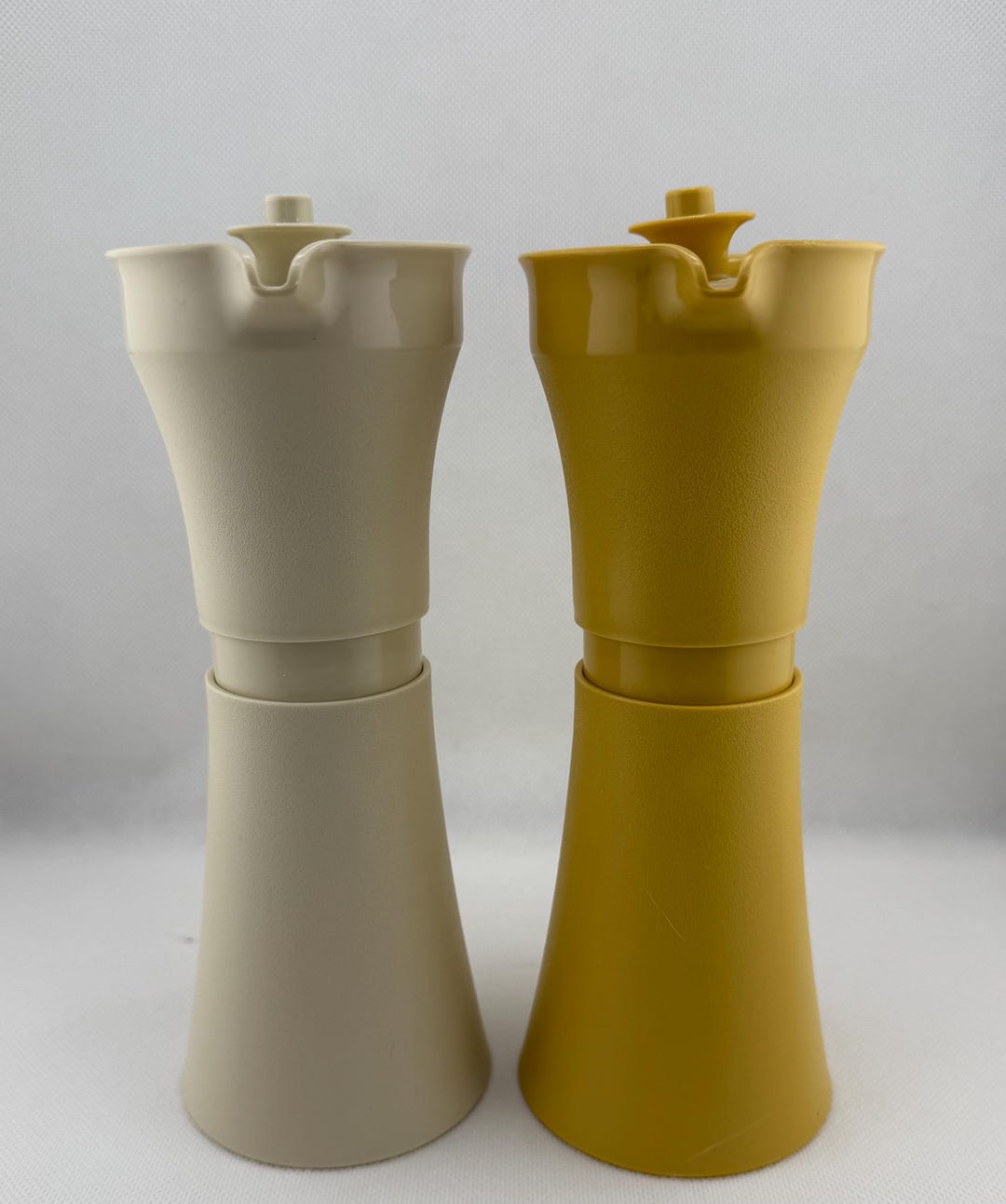 Vintage Tupperware Oil & Vinegar Storage Set of 2 - Etsy