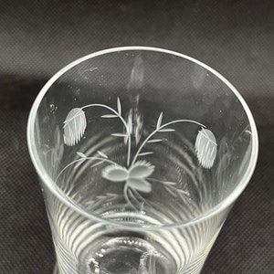 Pasabahce Etched Double Shot Glass With Handle, Vintage Made in Turkey ...