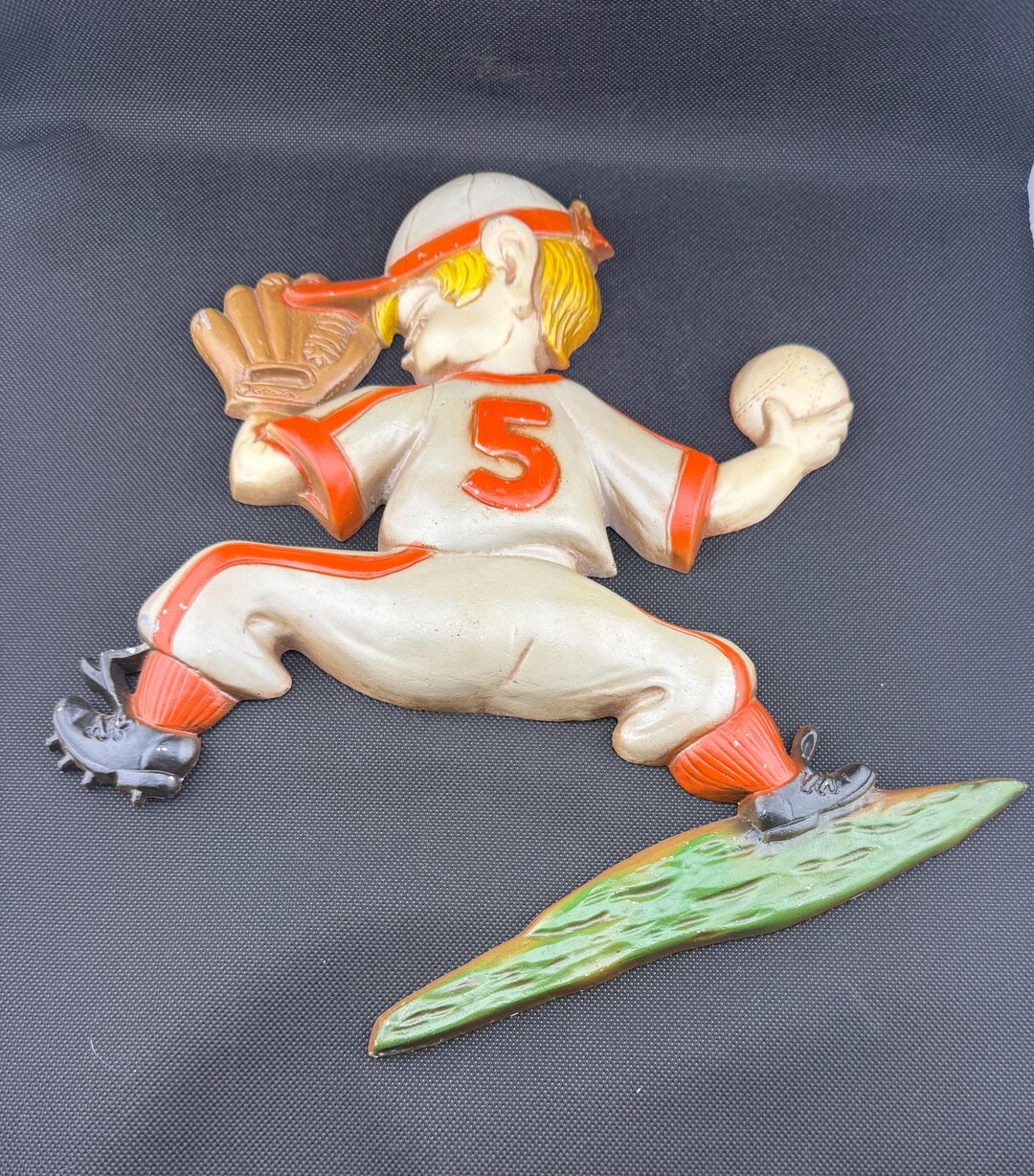 Vintage Sexton Baseball Boy Pitcher - Etsy