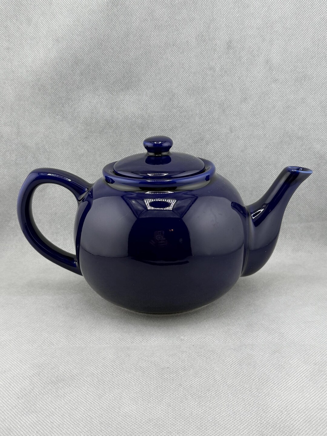 Vintage Designpac Inc. Navy Color Teapot - Etsy