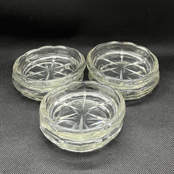 Clear Glass Coasters - Etsy