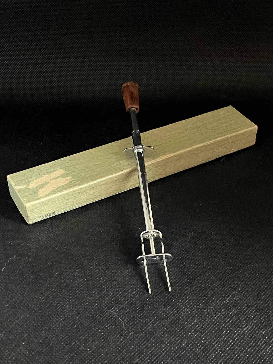 Vintage Chrome Articulating Pickle Fork in Original Box - Etsy