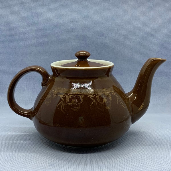 Brown Teapot - Etsy
