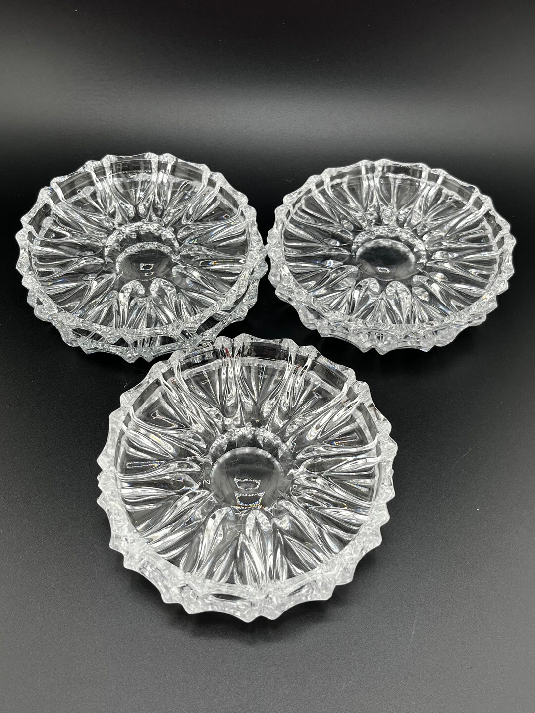 Vintage Glass Coaster - Wagon Wheel Design - Set of 6 - Etsy