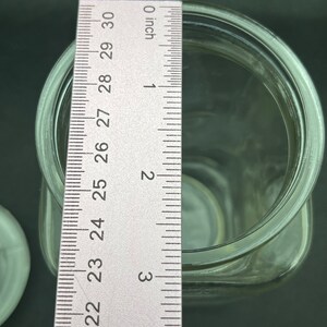 Vintage Anchor Hocking Fluer De Lis Glass Apothecary Storage Jar With ...